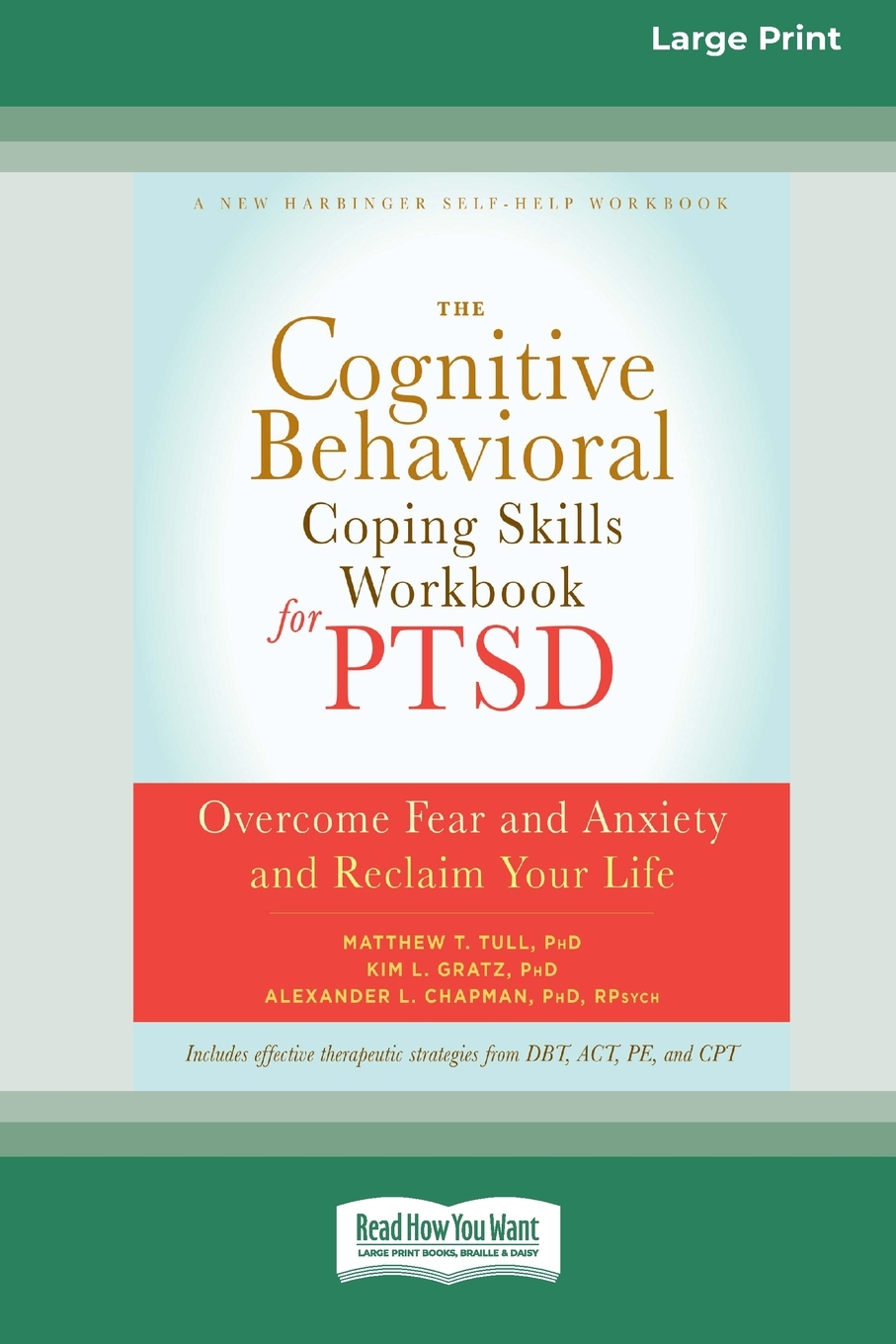 Buy The Cognitive Behavioral Coping Skills Workbook for PTSD