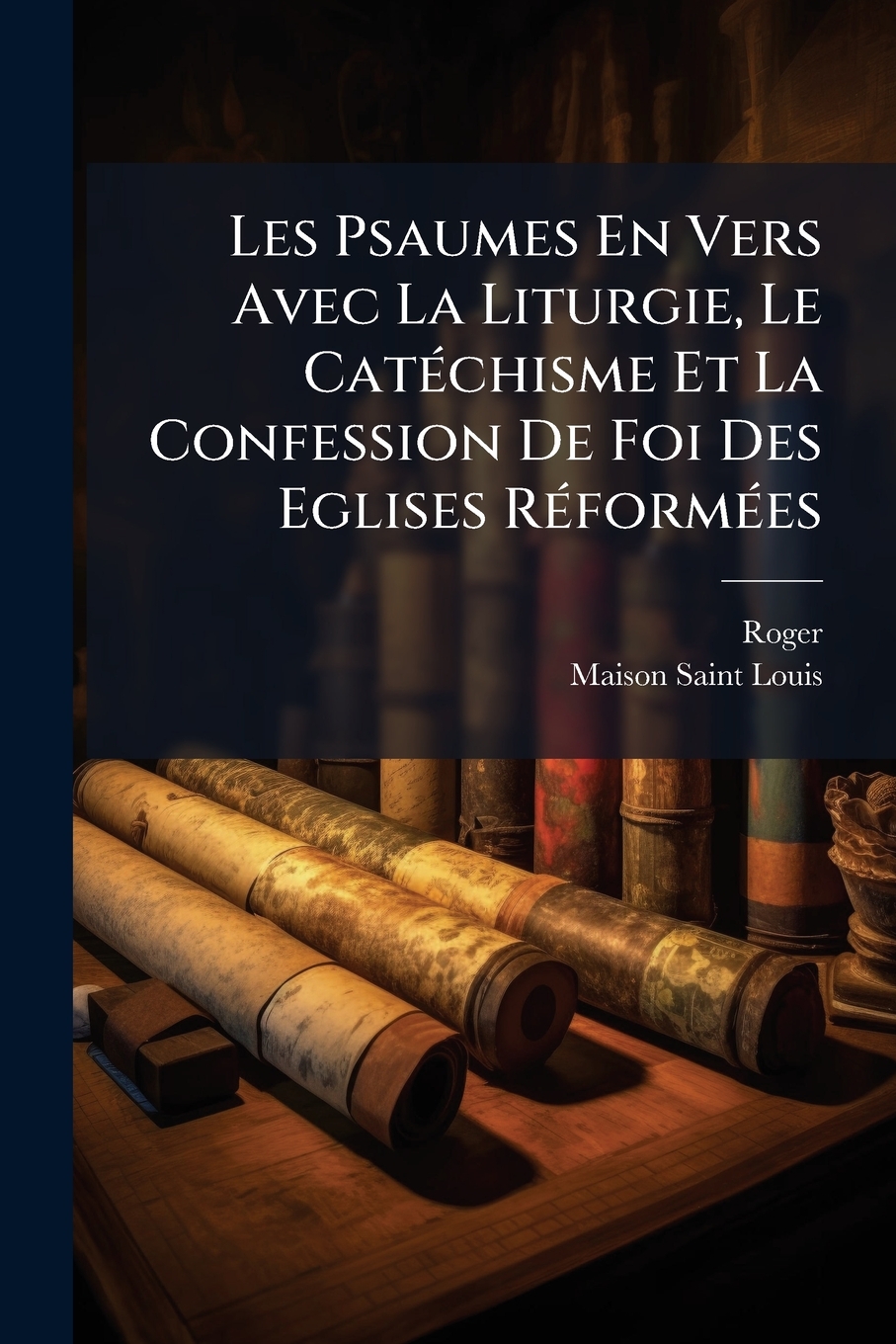 Buy Les Psaumes En Vers Avec La Liturgie Le Catéchisme Et La Confession ...