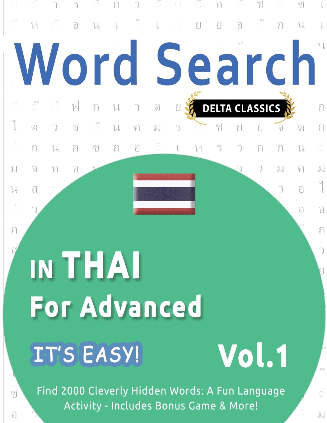 Buy WORD SEARCH IN THAI FOR ADVANCED - IT'S EASY! VOL.1 - DELTA ...